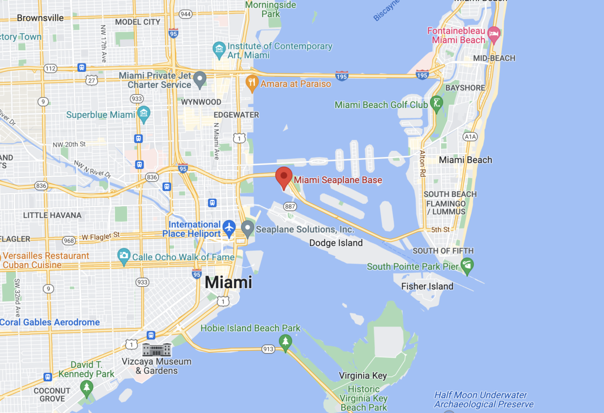 Miami Seaplane Base - Noble Air Charter