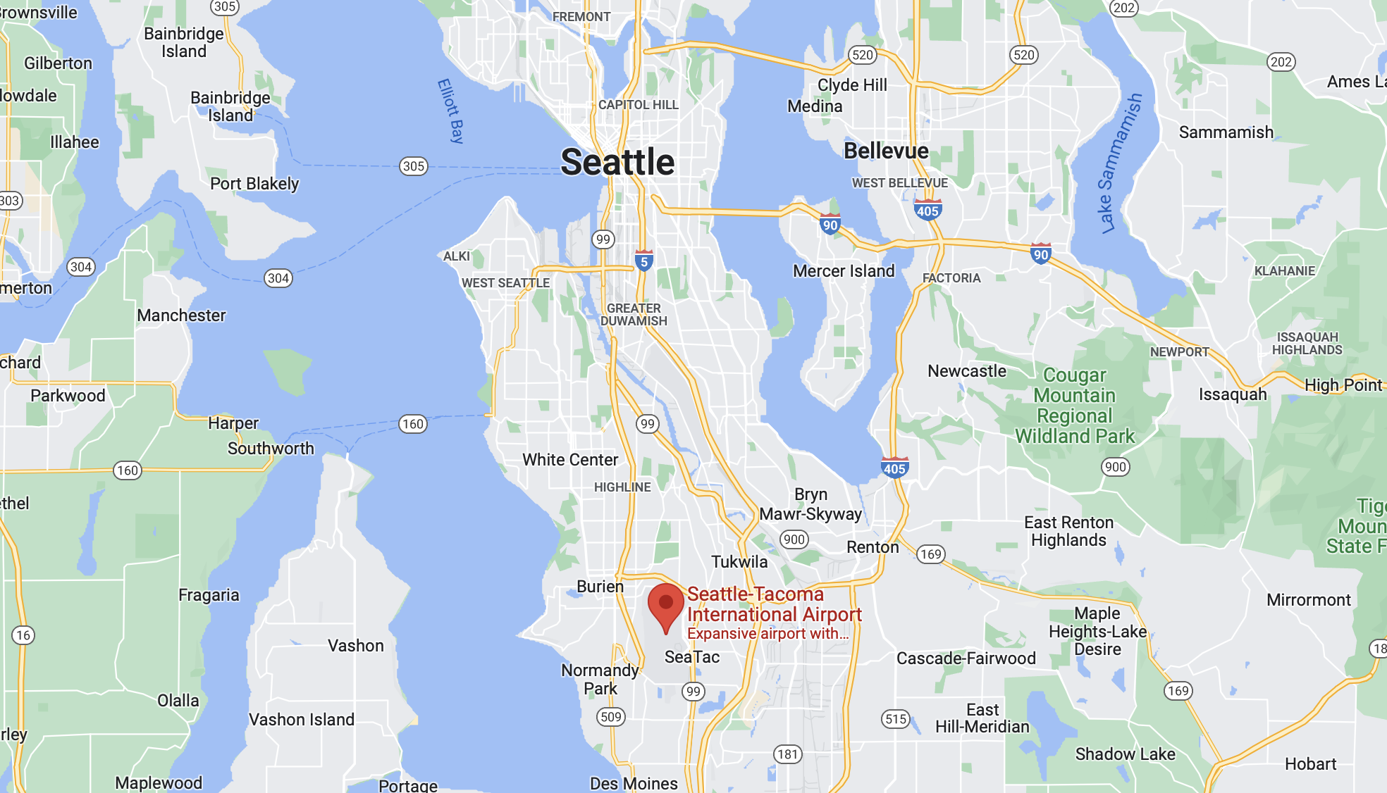 Fly Private to Seattle Tacoma International Airport | KSEA | SEA