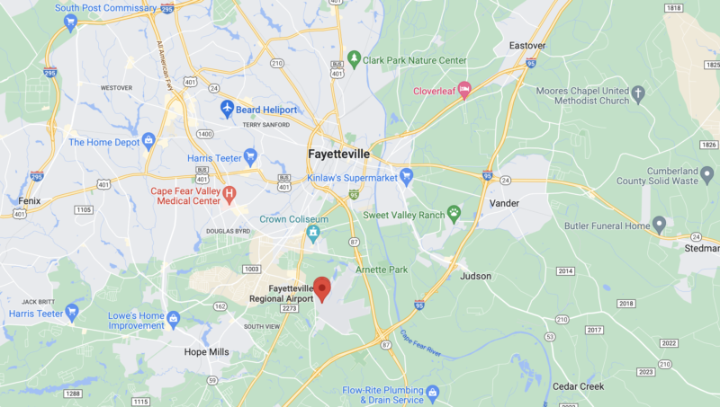 Fayetteville Regional Airport | KFAY | FAY - Noble Air Charter