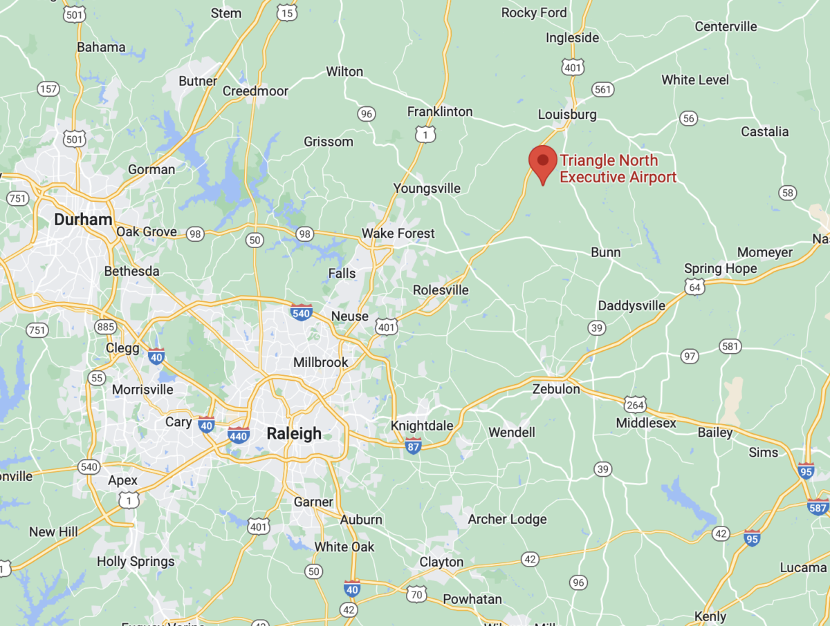 Triangle North Executive Airport | KLHZ | LFN - Noble Air Charter