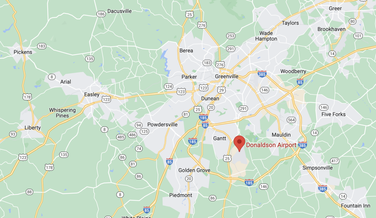 Donaldson Field | KGYH | GDC - Noble Air Charter